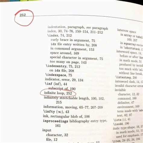 this book demonstrates an infinite loop in a pretty cool way r
