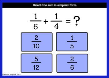 Adding Fractions Unlike Denominators Task Cards By Don T Worry Teach Happy