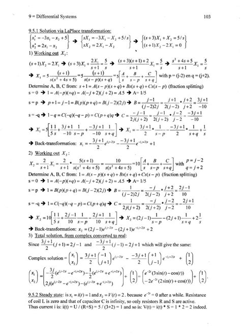 Differential Systems Electro Math