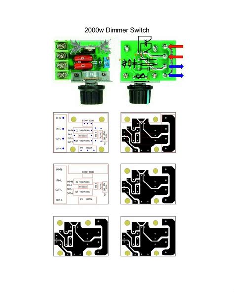 Diy Dimmer Switch Circuit Diagram