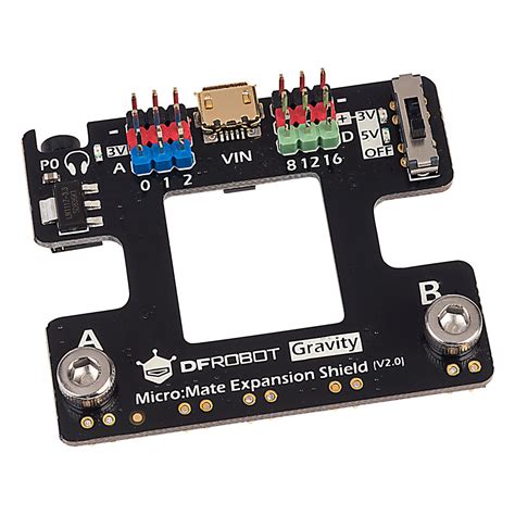 Dfrobot Dfr Micro Mate Mini Expansion Board For Micro Bit Rapid Electronics