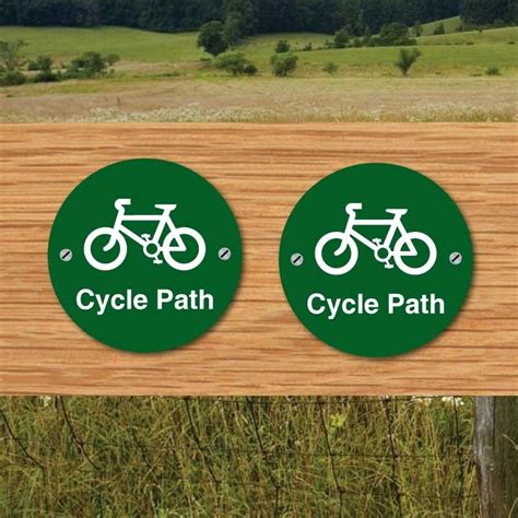 JAF Graphics Cycle Path Markers Pack Of 2