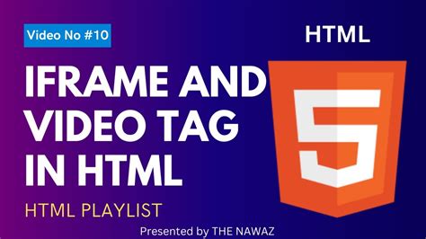 iframe and video tag in html html full course in hindi youtube