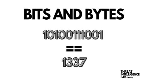 Understanding Bits And Bytes Threat Intelligence Lab