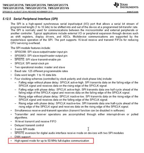 TMS320F28379D Maximum Baudrate C2000 Microcontrollers Forum C2000 Microcontrollers TI