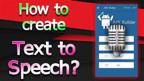 how to create a simple text to speech application android java youtube