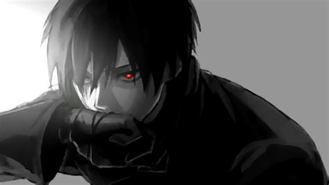 Cool Anime Boys With Black Hair And Eyes Wallpapers Wallpaper Cave