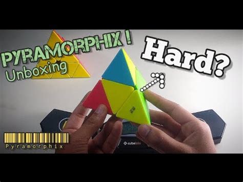 Unboxing A X Pyraminx Pyramorphix Cube YouTube