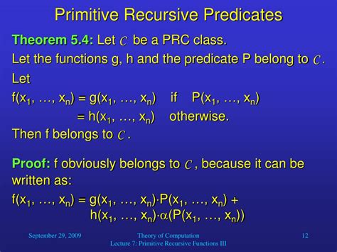 Ppt Some Primitive Recursive Functions Powerpoint Presentation Free