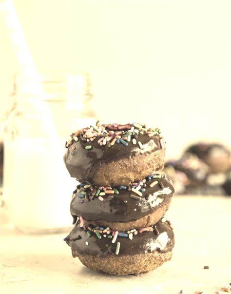 Chocolate Frosted Cake Donuts Bianca The Baker