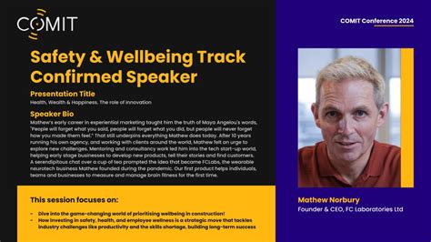 Comit Projects Ltd On Linkedin Safety Wellbeing Comit2024