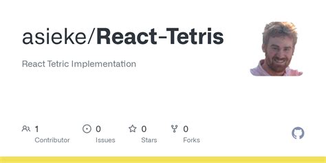 Github Asiekereact Tetris React Tetric Implementation