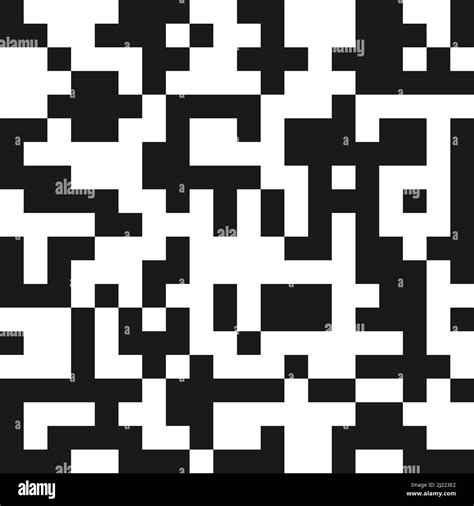 Qr Code Sample Vector Abstract Icon Isolated On White Background Vector Illustration Stock