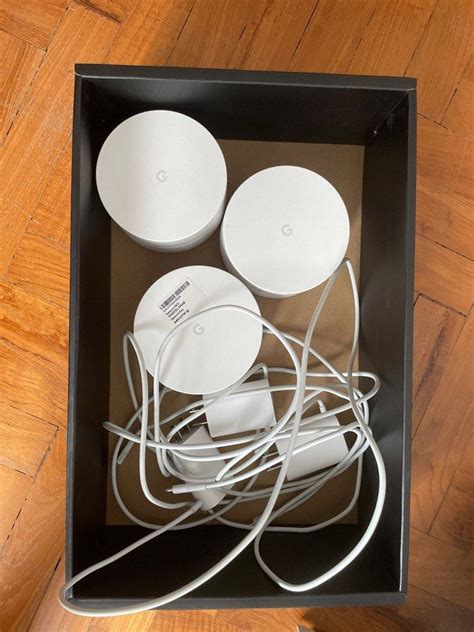 Google Wifi Mesh Router 3 Hubs Computers Tech Parts Accessories Networking On Carousell