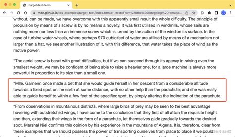 一文了解css3中的新特性 Target Text 选择器复制指向突出显示的链接 Csdn博客