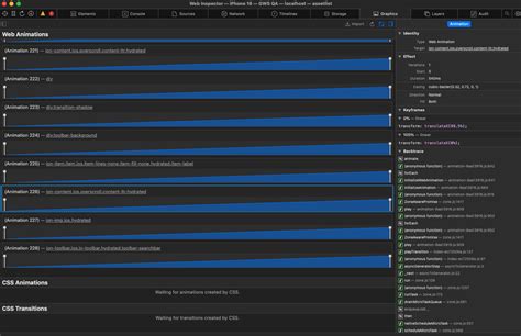 web animations building up and crashing the webview ionic framework ionic forum