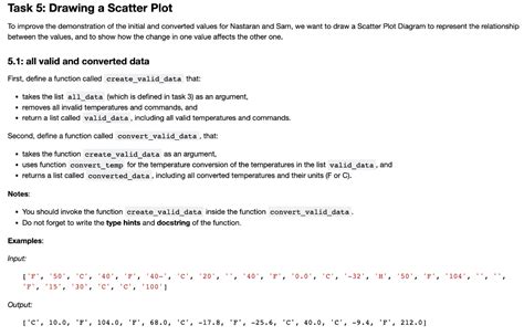 Solved Between The Values And To Show How The Change In One Chegg Com