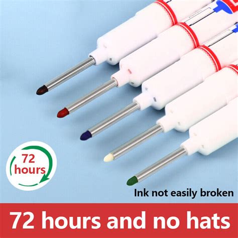 Long Nib Head Markers 20mm Deep Hole For Metal Perforating Pen Waterproof Ebay Australia