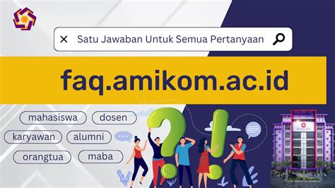 layanan mahasiswa faq amikom