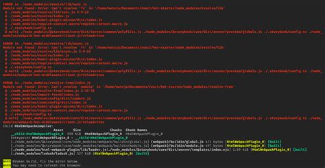 Storyshots Require Context Macro Causes Start Storybook Build To Fail Issue