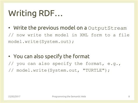 Programming The Semantic Web Ppt