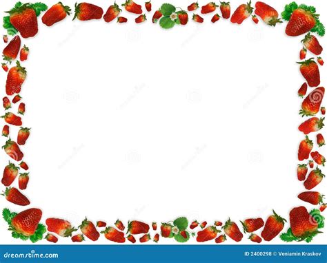 Strawberry Clipart Border
