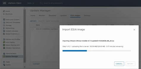 How To Upgrade ESXi To Using VMware VSphere Update Manager In VMiss Net