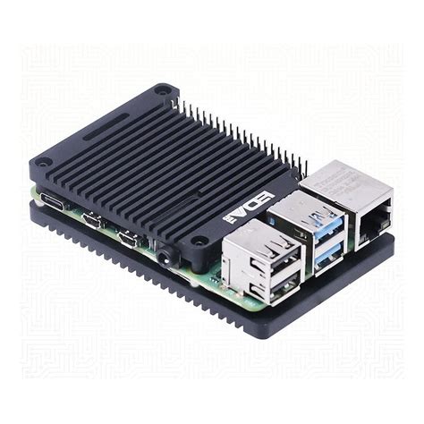 Ed Pi4case Ob Passive Cooling Case For Raspberry Pi 4 Kamami On Line Store