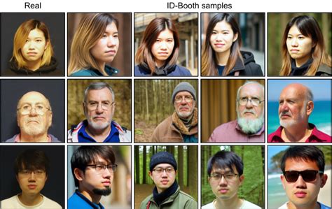 논문 리뷰 Id Booth Identity Consistent Face Generation With Diffusion Models