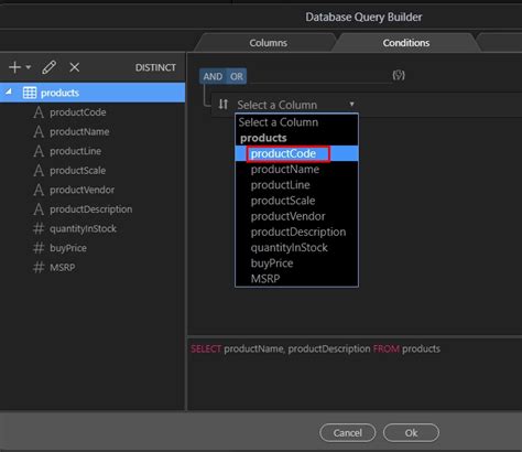 Wappler Documentation Filtering Database Query With An Url Parameter