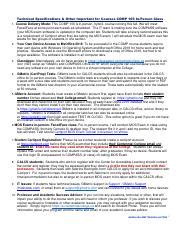 COMP 106 Technical Specifications And Requirements Course Hero