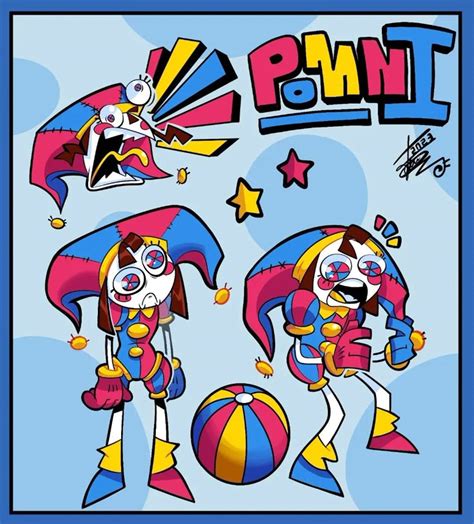 Pomni From The Amazing Digital Circus Art By Khylestuff On Instagram