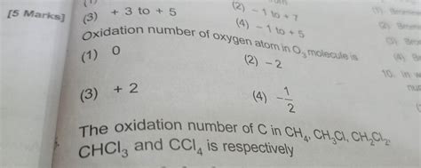Oxidation Number Of Oxygen Atom In 0 Filo