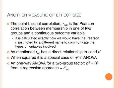 PPT Effect Size PowerPoint Presentation Free Download ID