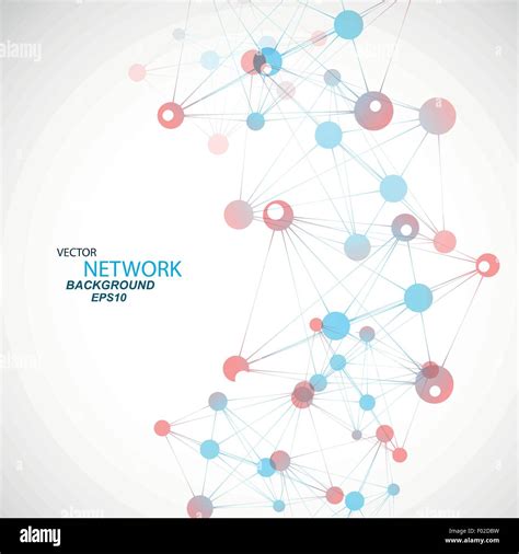 Vector Network Connection And Dna Eps 10 Stock Vector Image And Art Alamy