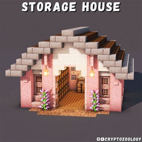 Pink Houses In Minecraft