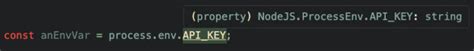 Typescript Integration With Env Variables This Dot Labs