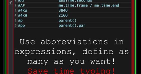 save time writing expressions with the exprhotstrings component