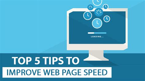 Top 5 Tips To Improve Web Page Speed Seo Services India