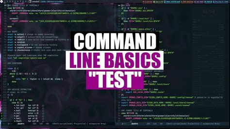 The Bash Test Command Tutorial Youtube