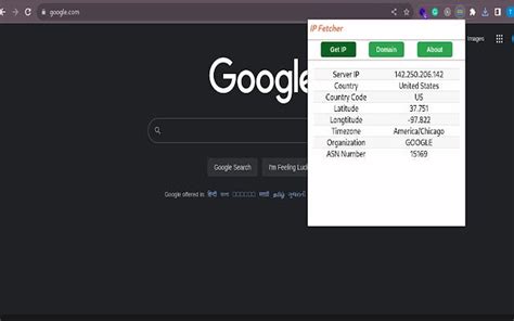 IP Fetcher For Google Chrome Extension Download