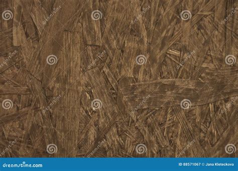 Particleboard Chipboard Background With Grainy Texture Of Particle