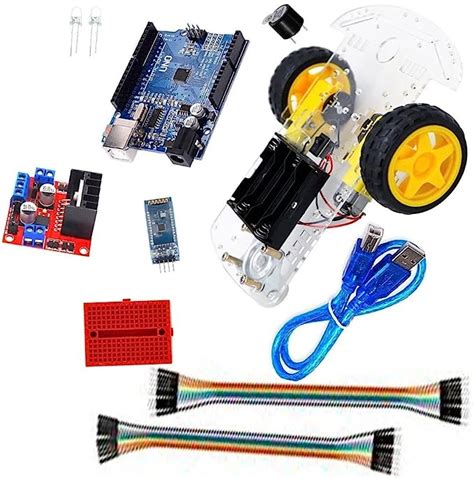 Tecneu Kit Carro Robot Bluetooth Arduino 2wd Instructivo Codigo App Mx Juguetes Y