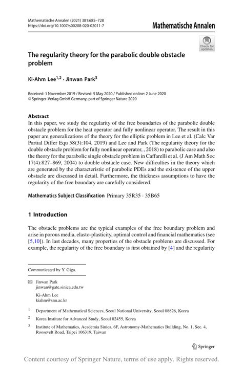 The Regularity Theory For The Parabolic Double Obstacle Problem
