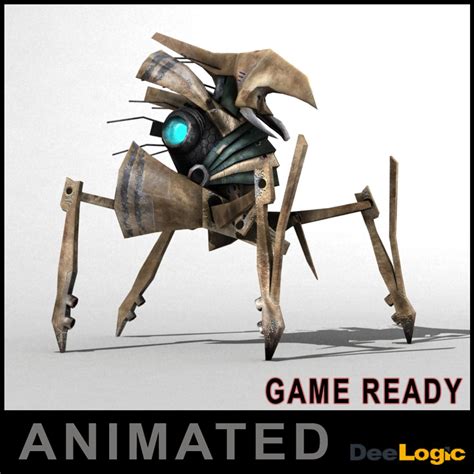 3d Model Defender Robot