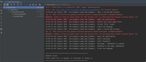 how to save log4j 2 logs in output file using xml configuration qa