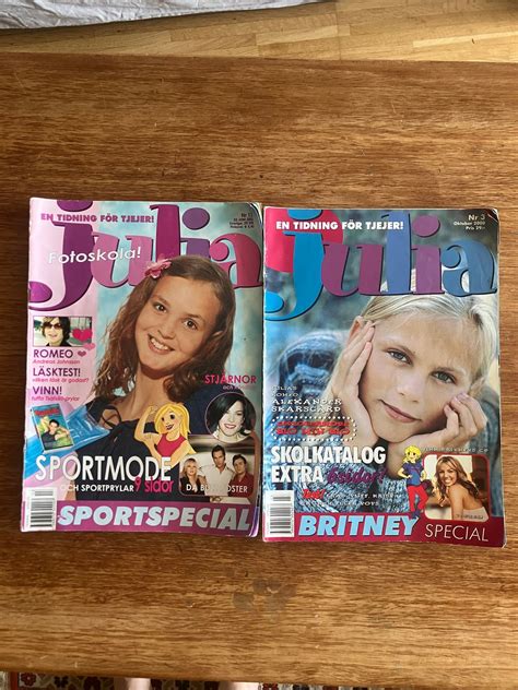Se Produkter Som Liknar Sex Exemplar Av Tidningen Julia På Tradera