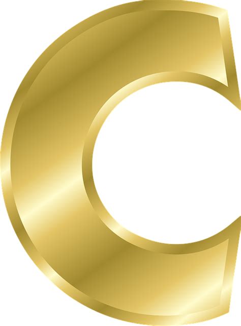 Буква C PNG