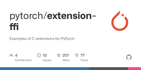 github pytorch extension ffi examples of c extensions for pytorch