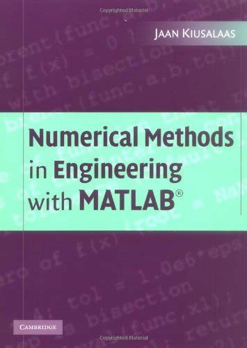 Numerical Methods In Engineering With Matlab